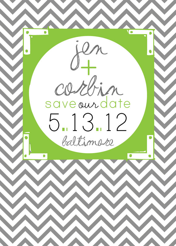 save the dates - Olive June